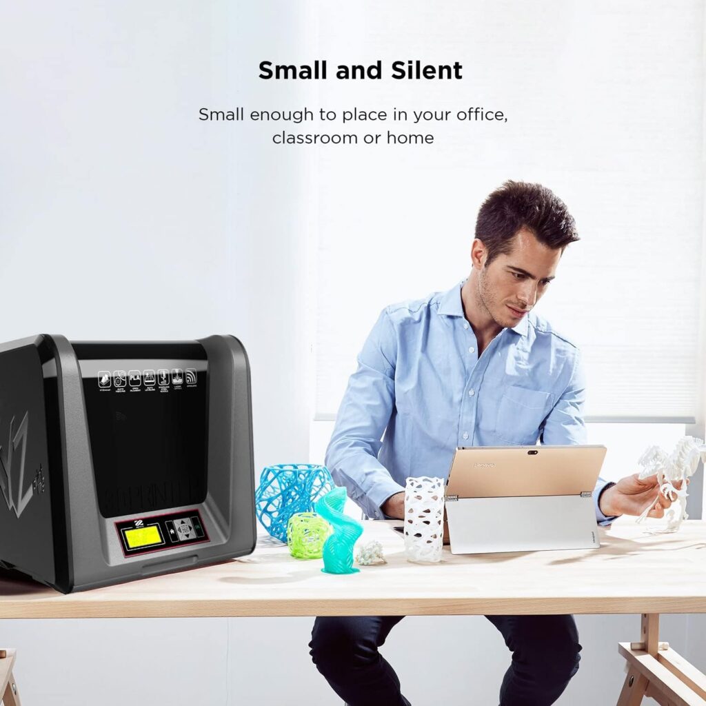 XYZPrinting Da Vinci Jr 1.0 WiFi Pro Harden Steel Nozzle 3D Printer ...